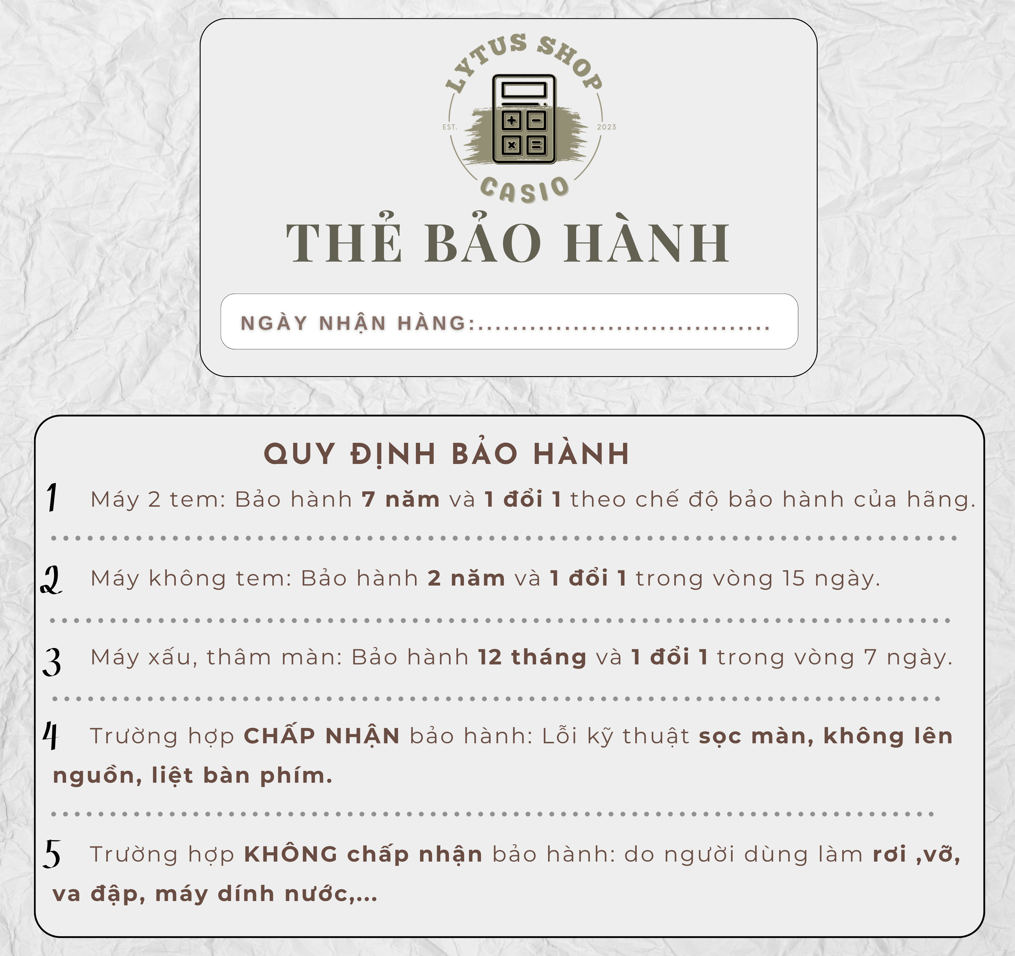 Máy tính casio 580 cũ (độ mới 70-99%) chính hãng bảo hành lên đến 7 năm ...