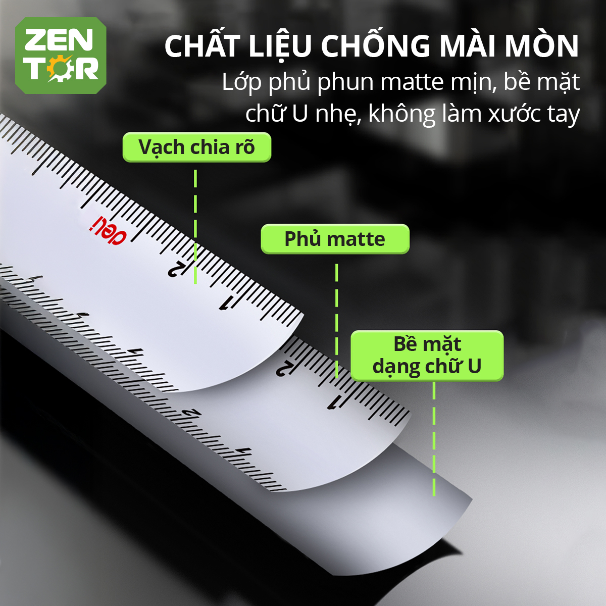 Thước cuộn Zentor 3m 5m 8m 10m - Thước mét thước dây cao cấp thép không ...
