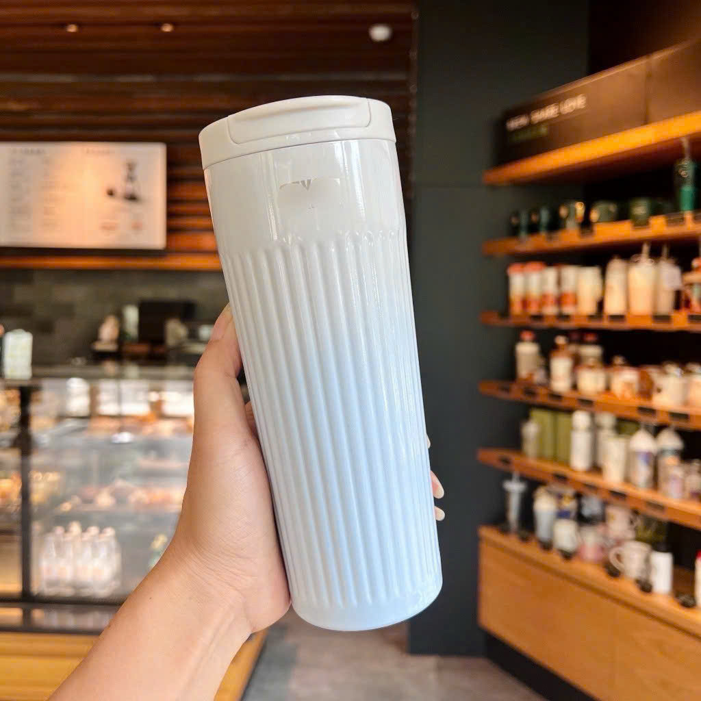 Bình Giữ Nhiệt Inox '''TS''' 304 500ml Kèm Ống Hút Và Nút Đậy - Ly Giữ Nhiệt Cao Cấp Nắp Có ...