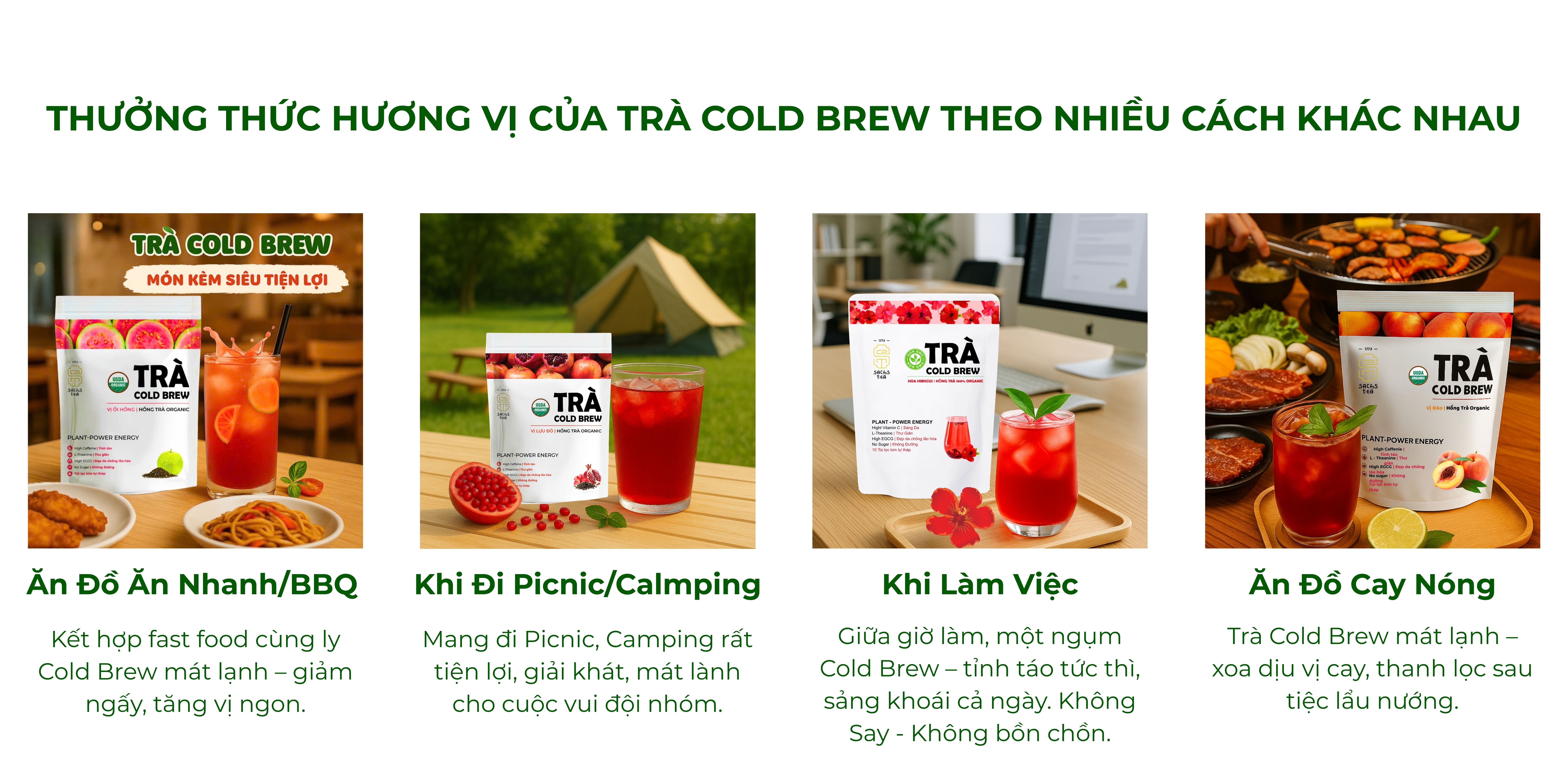 Hồng Trà Cold Brew X2 Vị Đậm | Trà Shan Tuyết Không Đường Không Calo ...