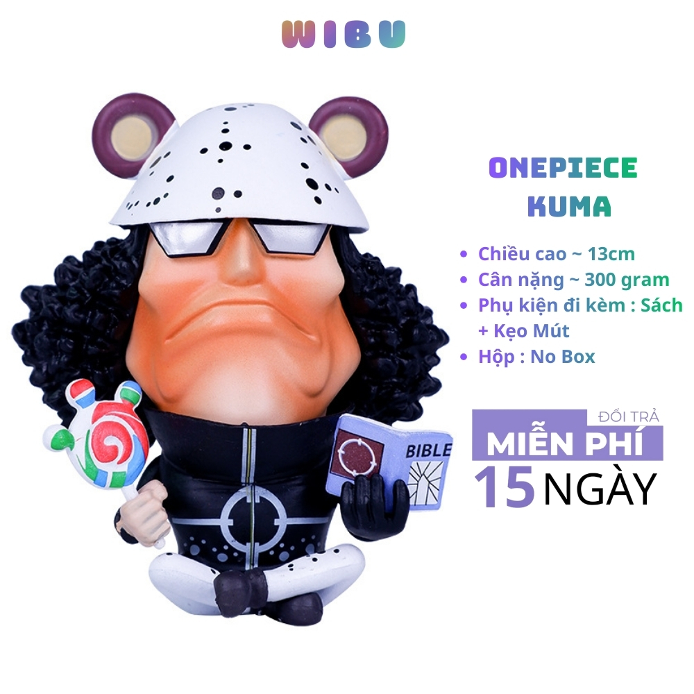 Mô Hình One Piece Chibi Kuma Bạo Chúa Cực Dễ Thương – Cao 12cm – Figure ...