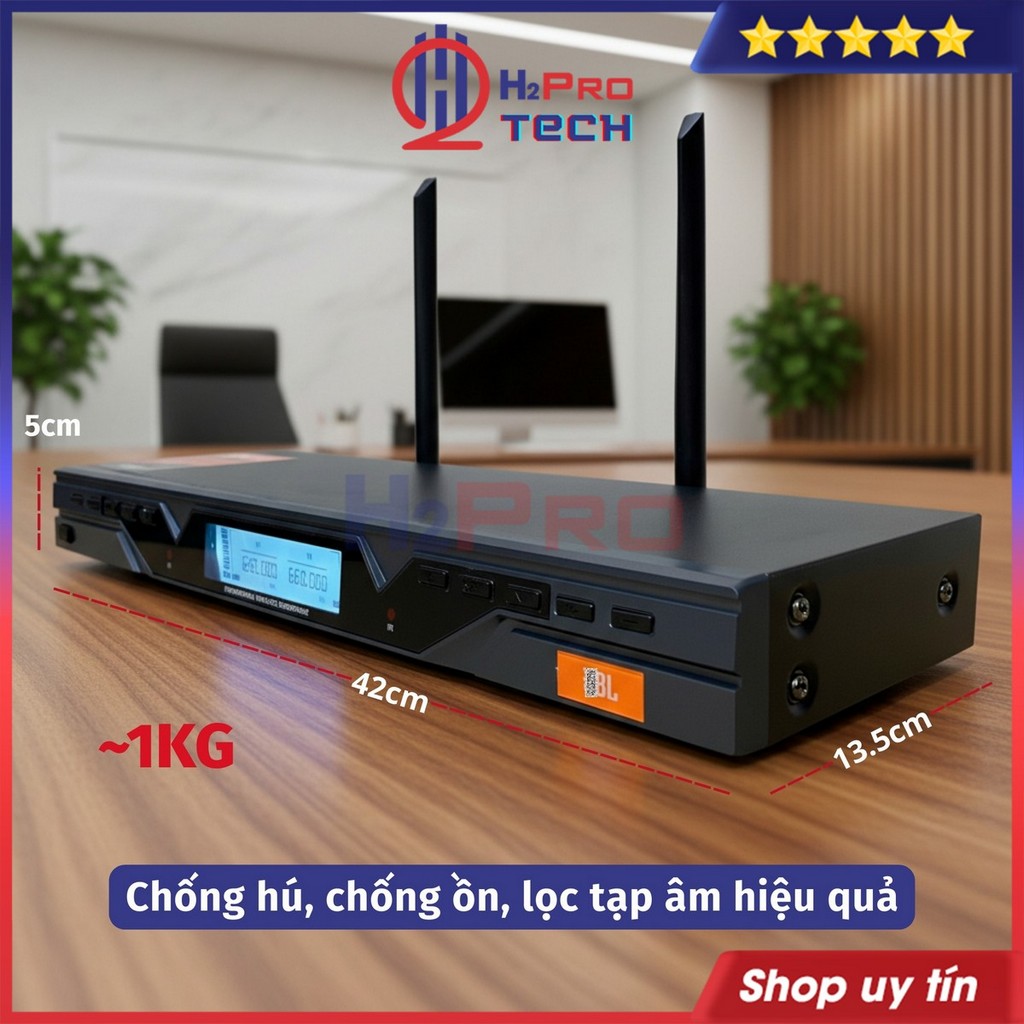 Micro Không Dây JB VM 660 Cao Cấp, Mic Karaoke Chống Hú, Bắt Âm Tốt ...