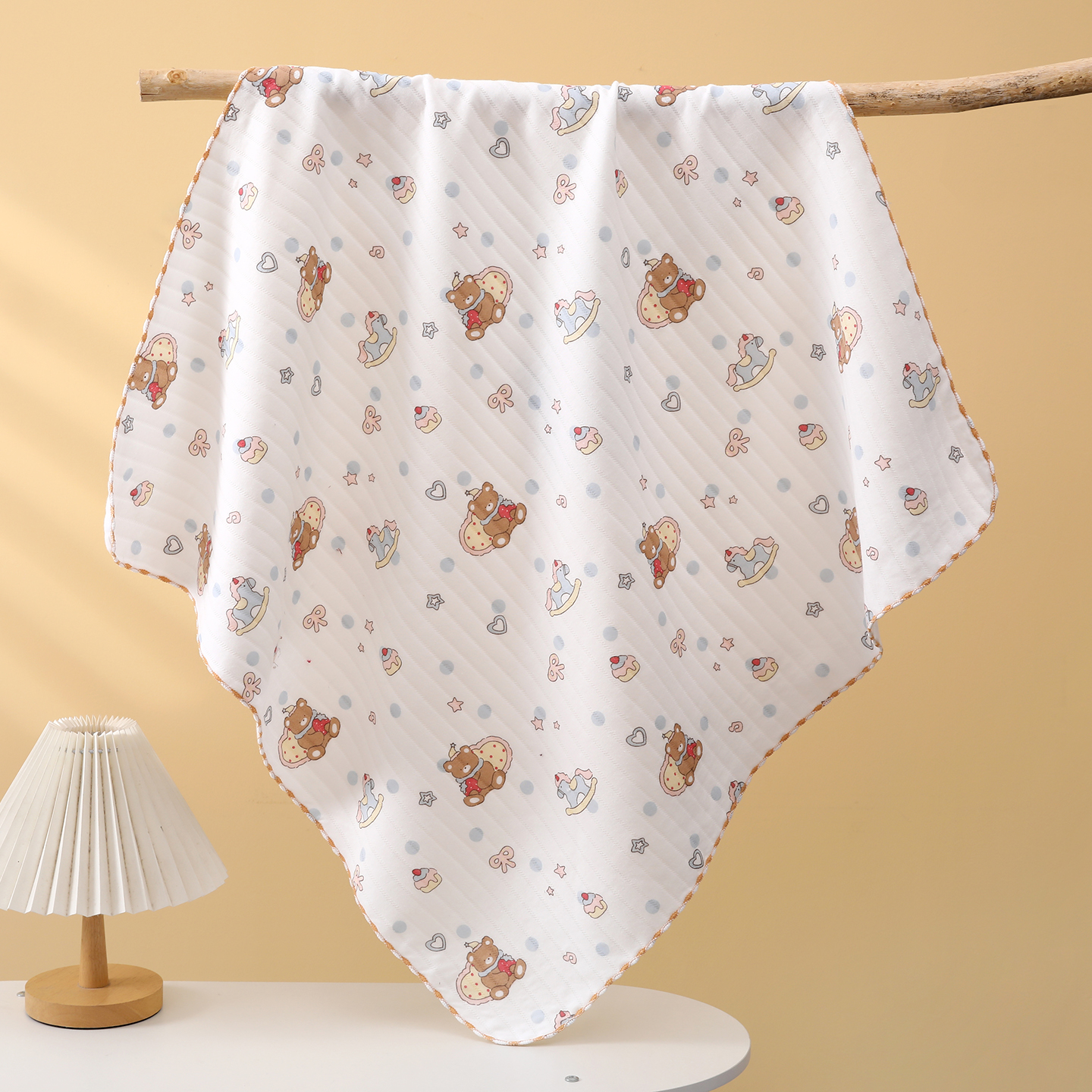 CHĂN 6 LỚP - CHOÀNG Ủ 4 MÙA - CHĂN QUẤN CHO BÉ 6 LỚP Kích Thước 85x85cm ...