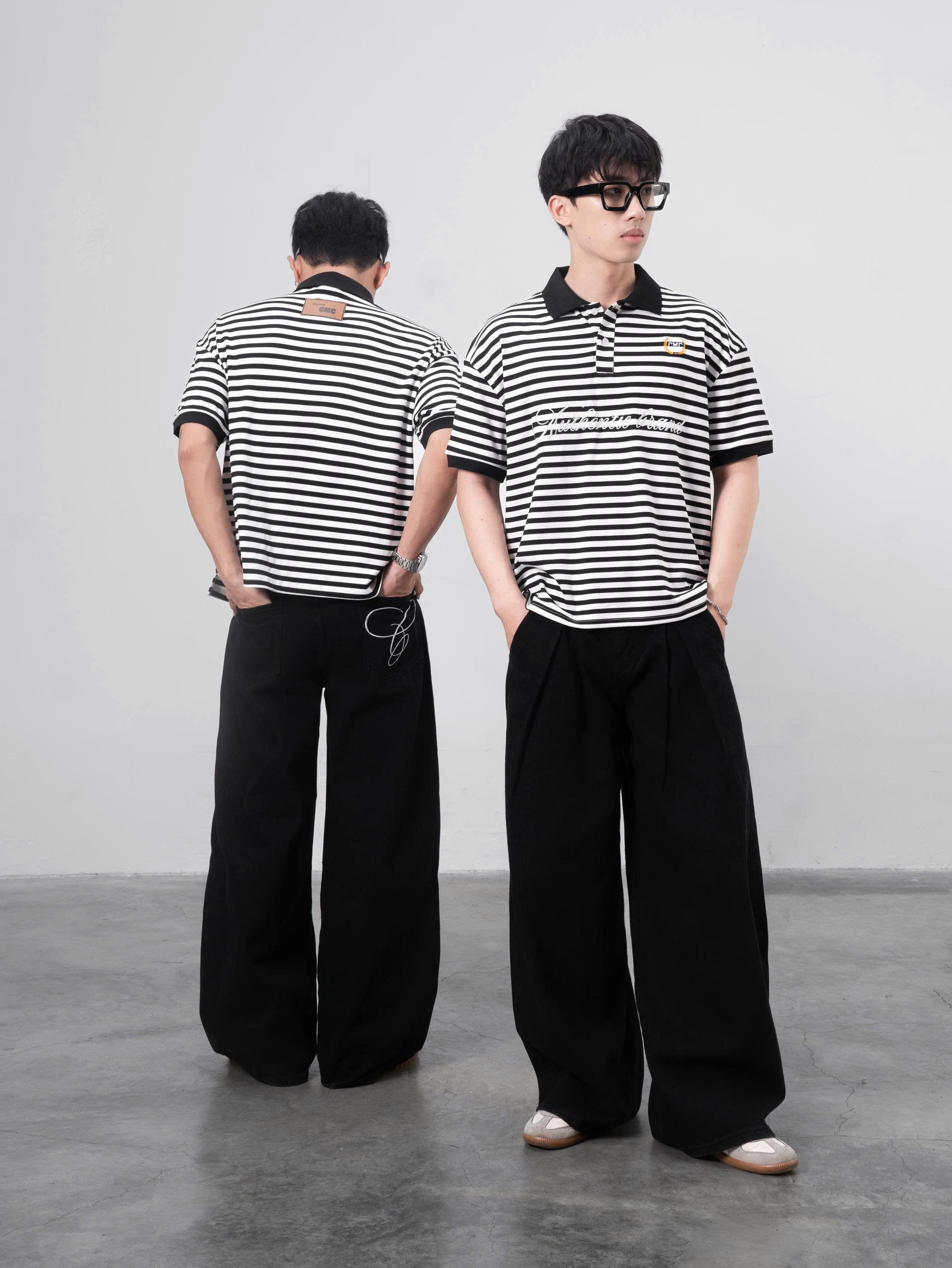 [NEW] Quần dài nam denim RIKE ống rộng CAPMAN CLUB, quần jean ống cong ...