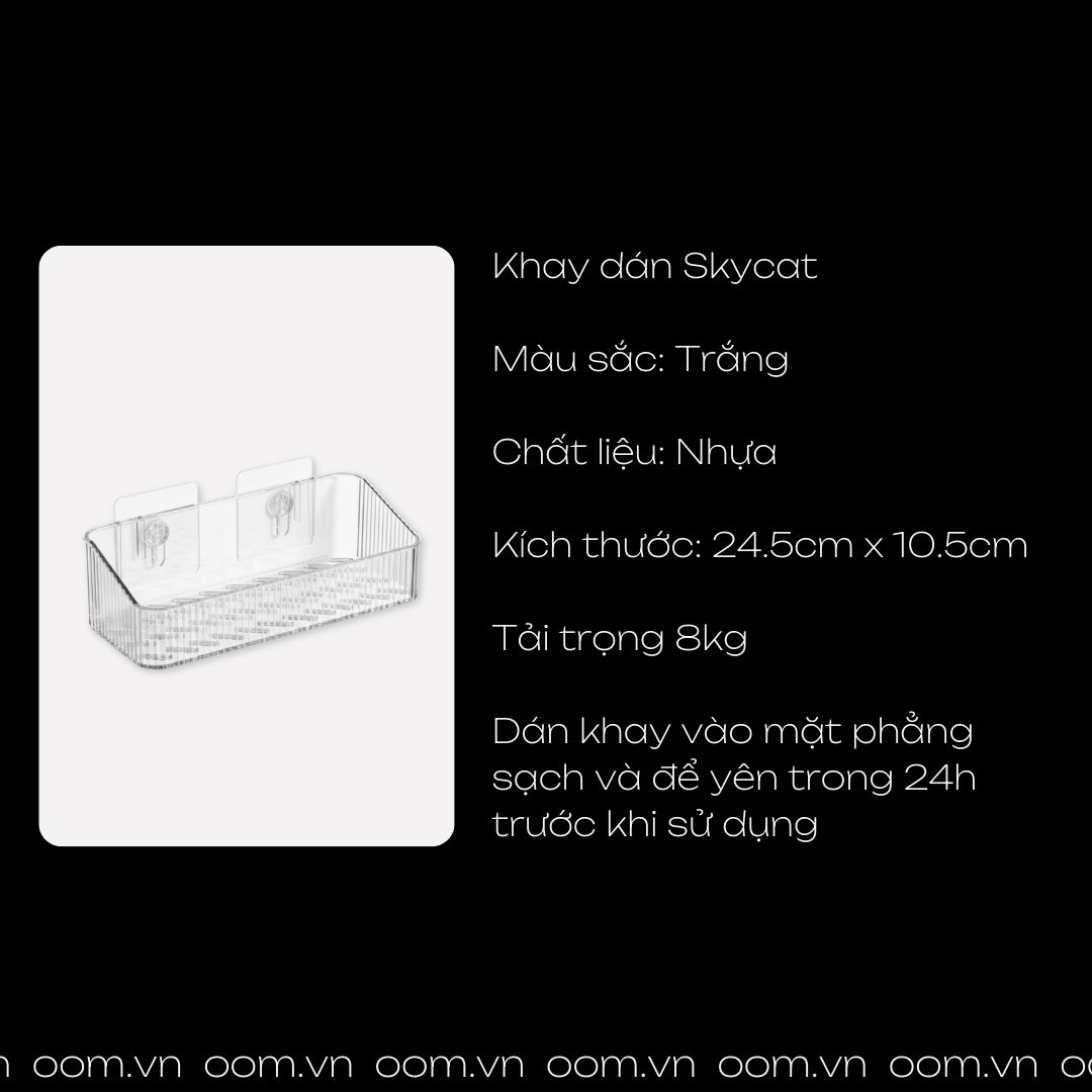 KHAY DÁN TƯỜNG ĐA NĂNG SKYCAT - Kệ dán tường không khoan | Shopee Việt Nam