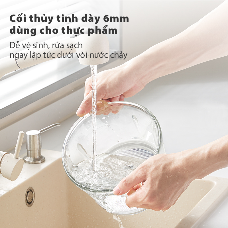 Máy xay thịt Gaabor MG-15M01A/MG15A2 cối thủy tinh 2L 300W 4 lưỡi dao ...