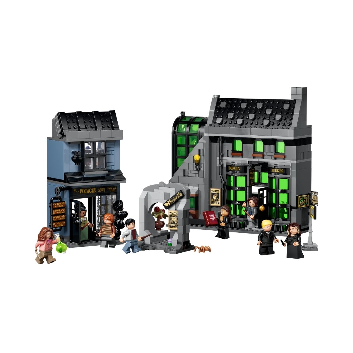 LEGO HARRY POTTER 76471 Đồ Chơi Lắp Ráp Hẻm Knockturn™: Khu Phố Cửa ...