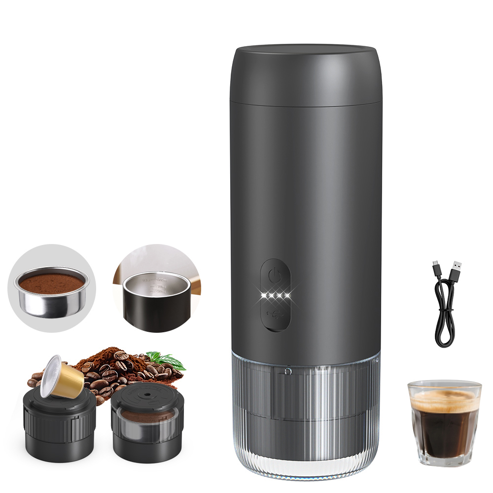 KLT Máy Pha Cà Phê Espresso Cầm Tay Mini 20Bar | Coffee Maker Tương ...