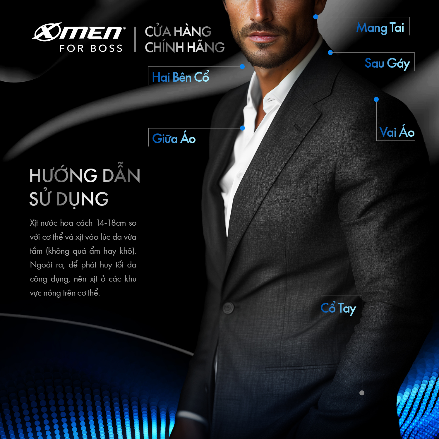 [MỚI] COMBO 2 Nước hoa nam Xmen for Boss EDP Blue Veston & Black Tuxedo ...