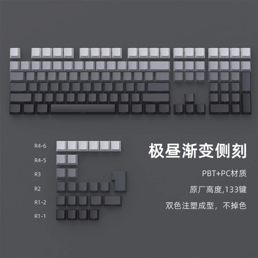 Bàn phím cơ full nhôm CNC Lucky 65 V2 PCB 1.6mm - 3 mode kết nối - Nhôm ...