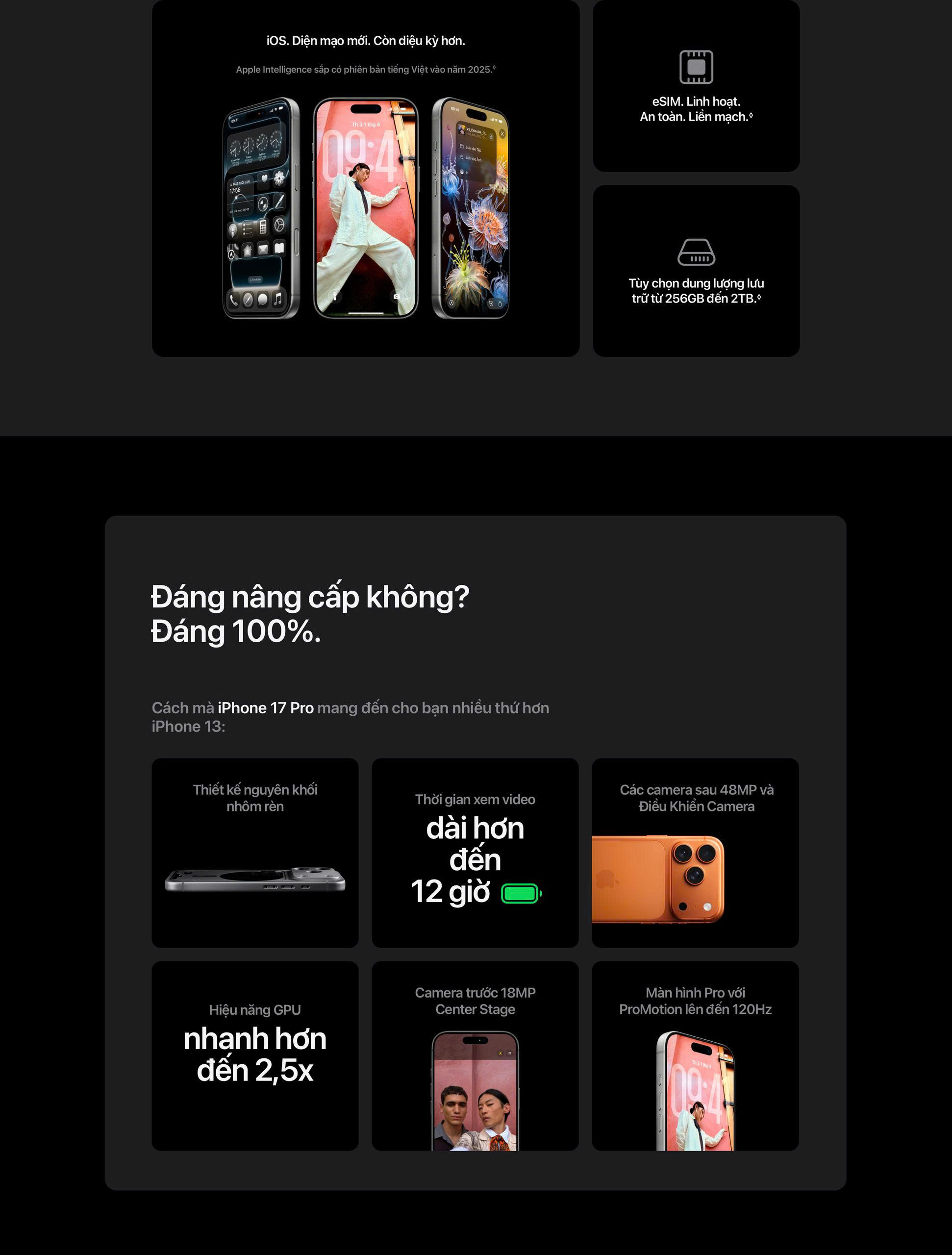 Điện thoại Apple iPhone 17 Pro Max 2T | Shopee Việt Nam