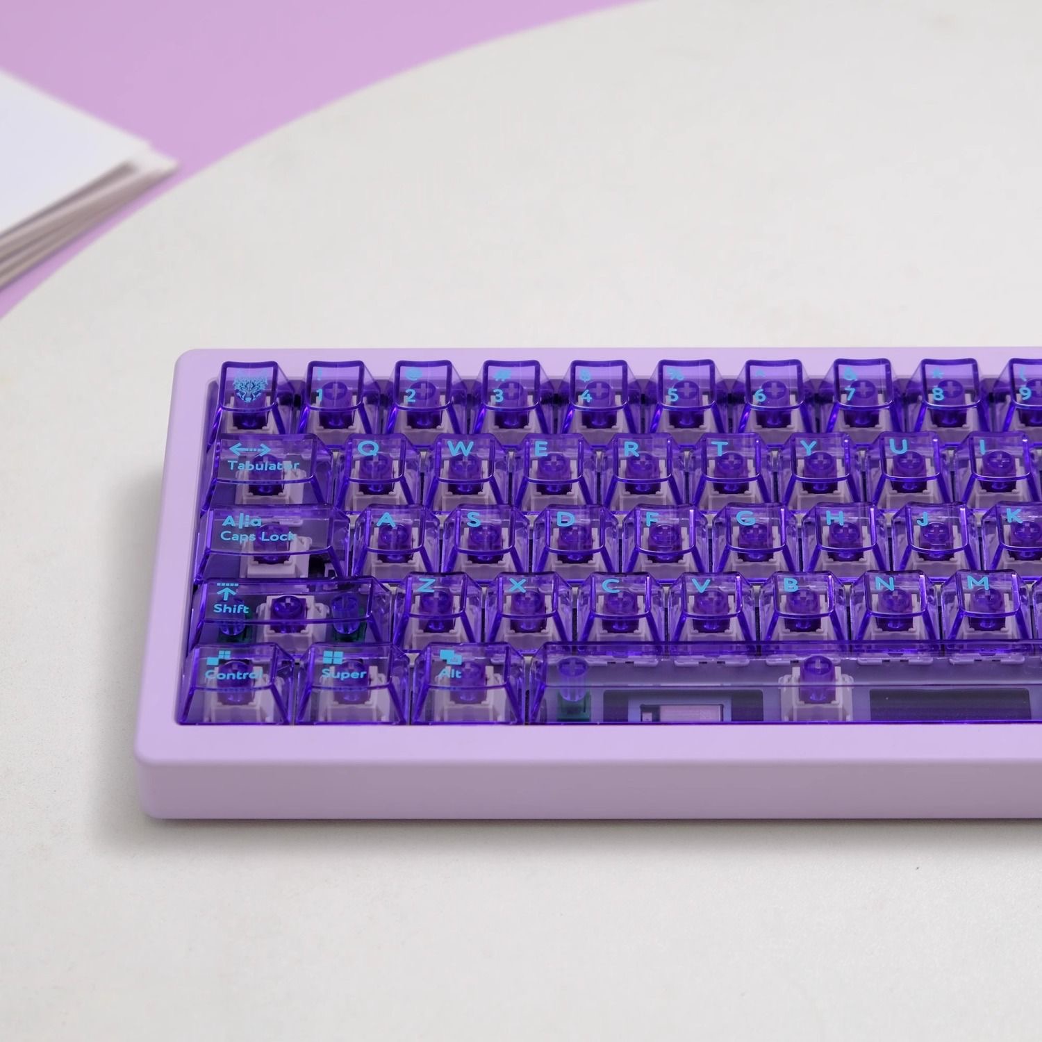 [Sẵn giao ngay] Keycap Aifei Clear PC trong suốt - 114 phím - Profile ...