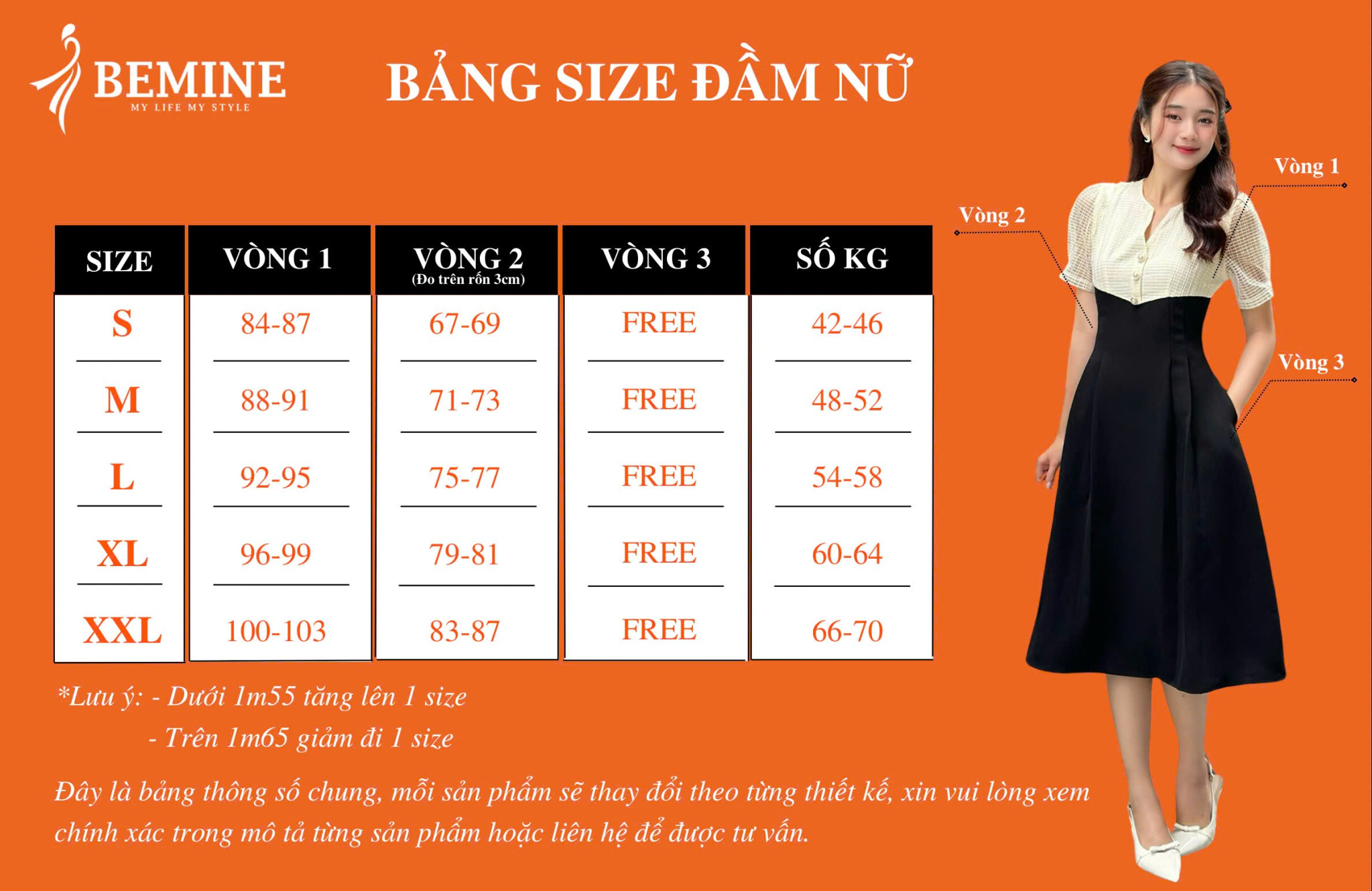 Đầm thiết kế BEMINE cổ sơ mi giả yếm phối sọc nơ dáng chữ A phù hợp đi ...