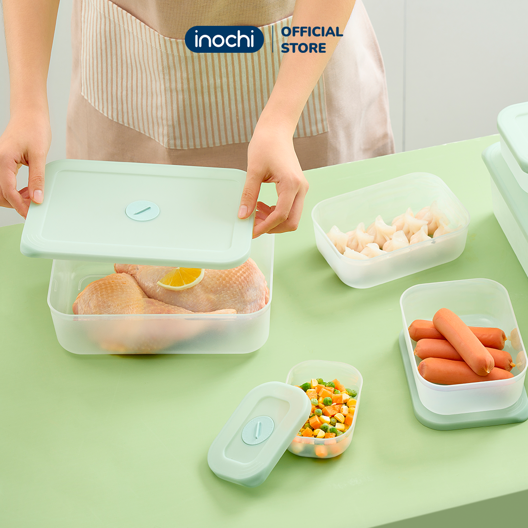 COMBO 7 hộp thực phẩm trữ đông Inochi 290ml (4 hộp), 900ml (2 hộp ...
