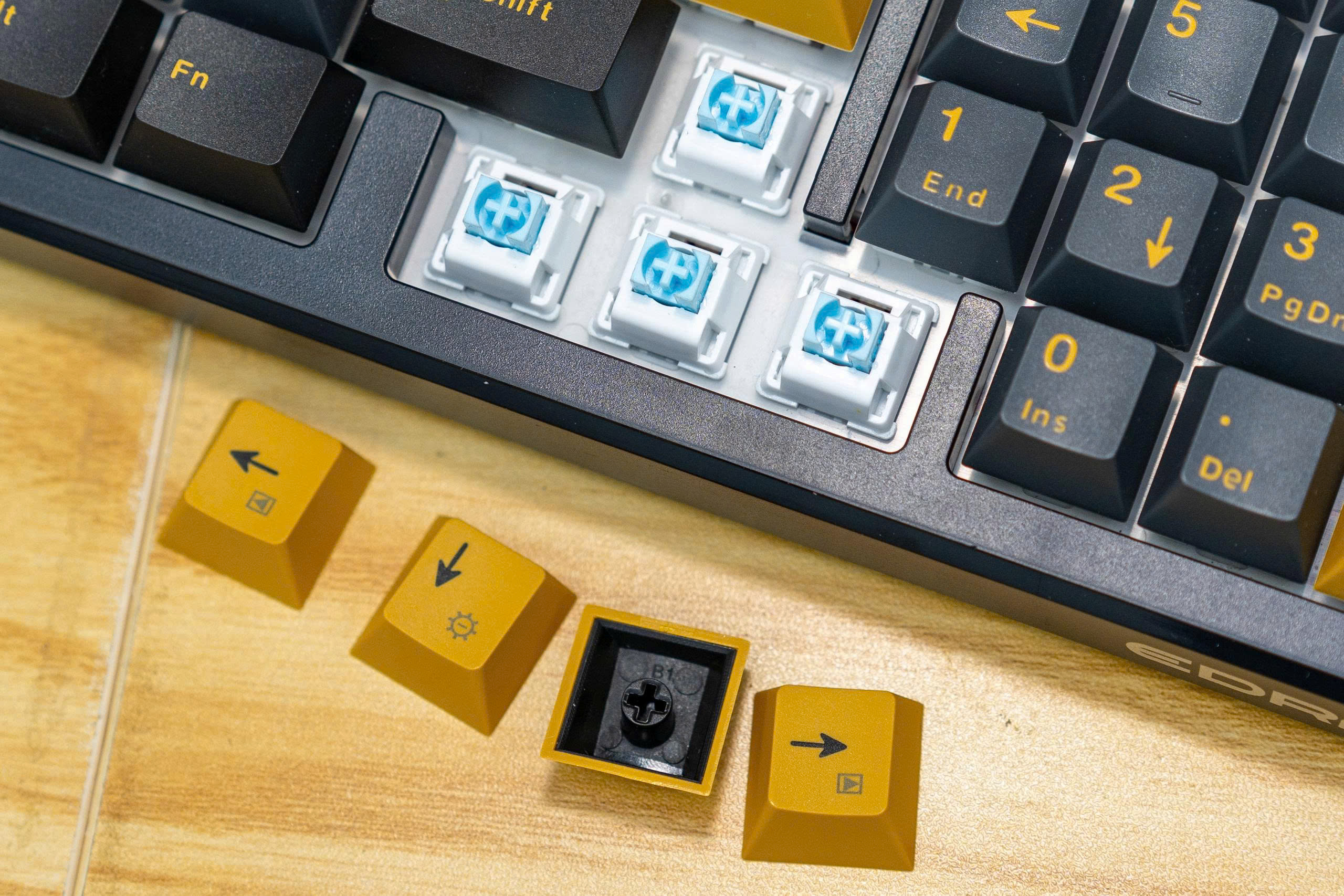 Bàn Phím Edra EK398 Pro V2 Keyboard Cơ Không Dây Gaming Chính hãng Bảo ...