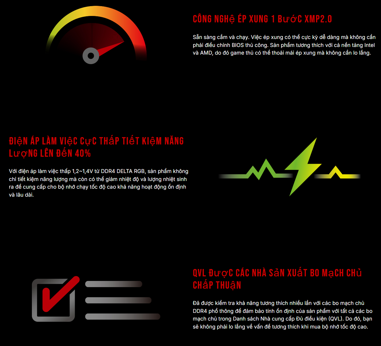 [FULL VAT] Ram TeamGroup T-Force Delta RGB DDR4, 8-16GB, 3.600MHz DDR4 ...