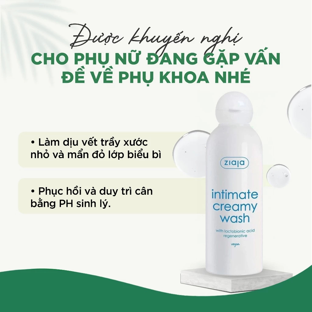 Dung Dịch Vệ Sinh Phụ Nữ Ziaja Intimate with Lactobionic Acid - Vệ Sinh ...