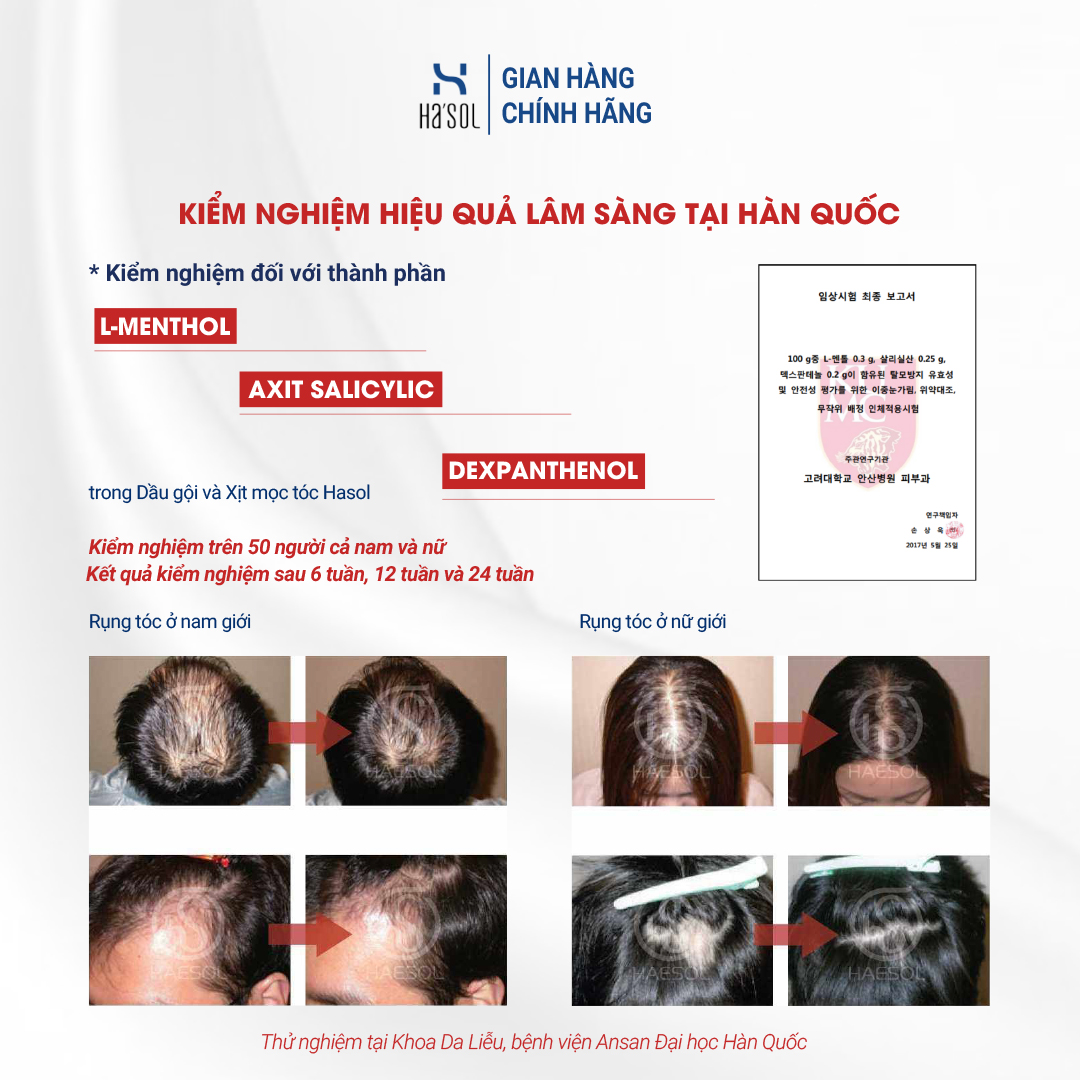 [x HA'SOL] COMBO 2 Xịt dưỡng tóc, chăm da đầu, hỗ trợ tóc chắc khỏe ...