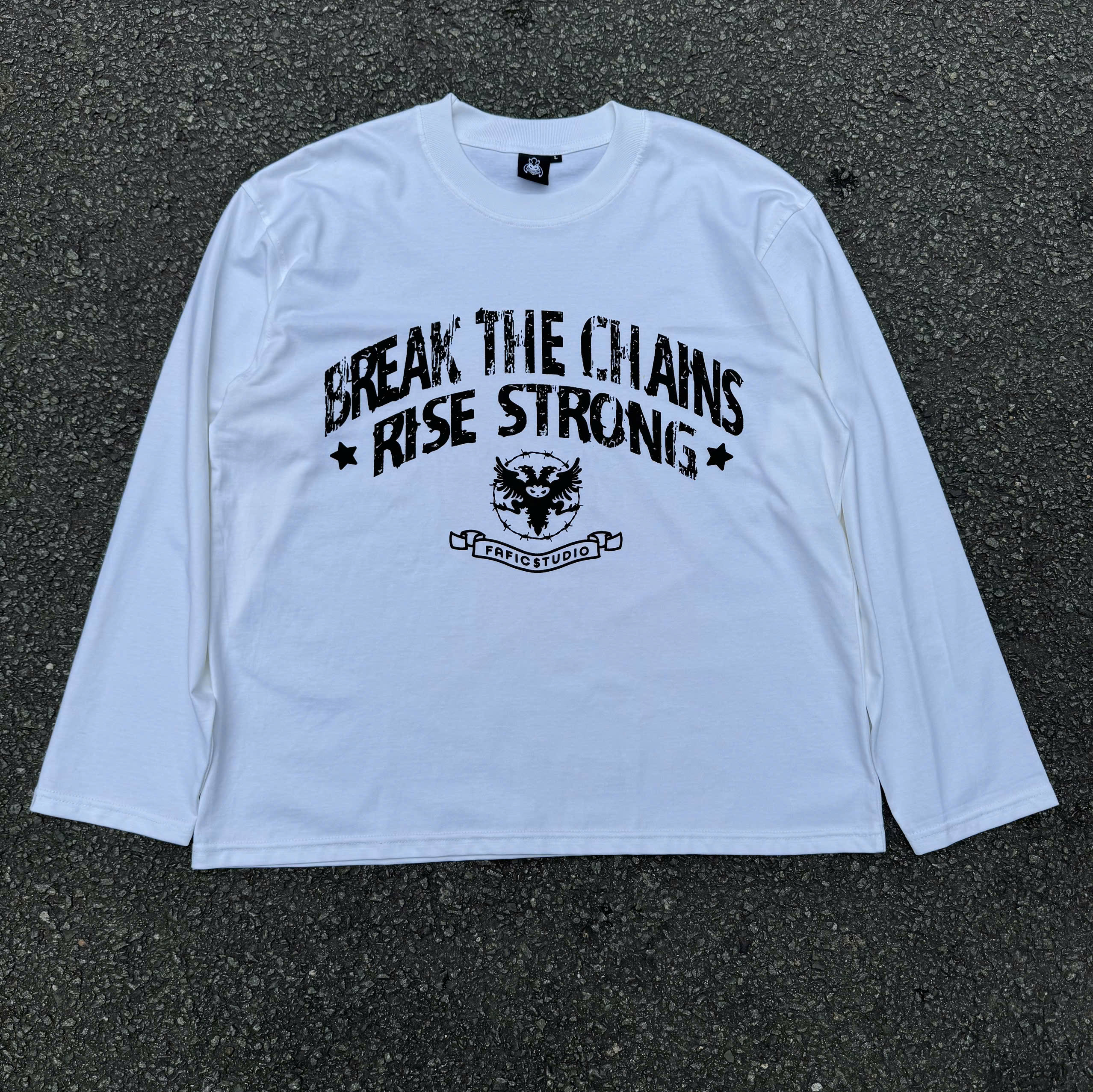 Áo thun tay dài Longsleeve Break from rộng FAFIC nam nữ unisex | Shopee Việt Nam