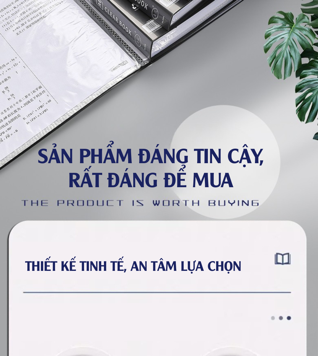 File Lá Đựng Tài Liệu A4 Nhiều Ngăn, Bìa Nhựa Dày Dặn, Sắp Xếp Giấy Tờ ...