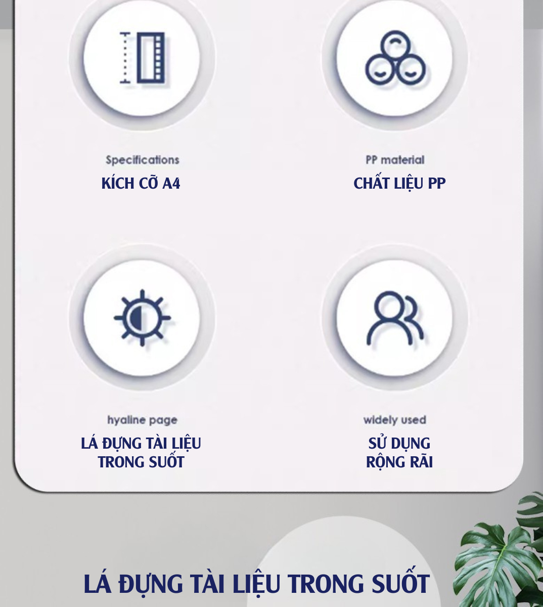 File Lá Đựng Tài Liệu A4 Nhiều Ngăn, Bìa Nhựa Dày Dặn, Sắp Xếp Giấy Tờ ...