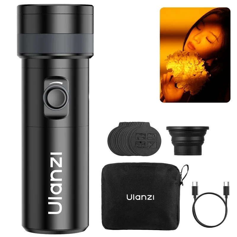 Ulanzi LM01 (L219) HL Studio Đèn LED RGB 10W 7500mAh — Hiệu Ứng Gobo Di ...