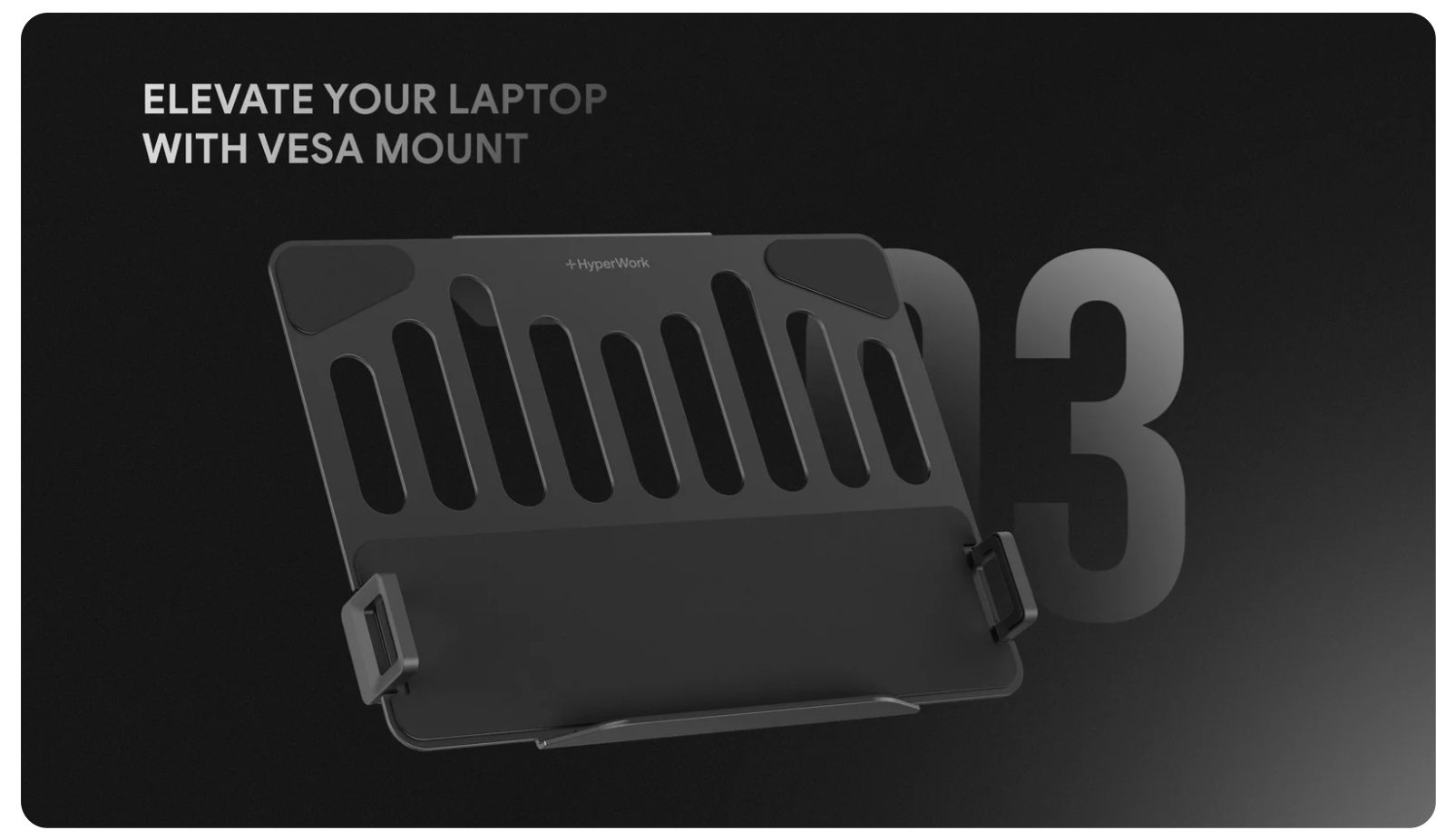 Giá Treo Laptop HyperWork LT03 - Hỗ Trợ 12-17 Inch, Tải trọng 9KG (Hàng ...