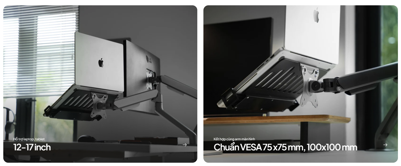 Giá Treo Laptop HyperWork LT03 - Hỗ Trợ 12-17 Inch, Tải trọng 9KG (Hàng Chính Hãng) | Shopee ...