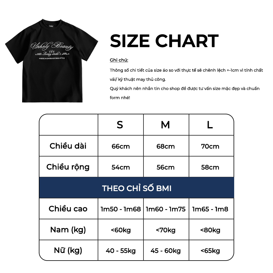 [BST Tết 2026] Áo Thun Thêu UNHOLY Tee Phối Line Local Brand LUNACY ...