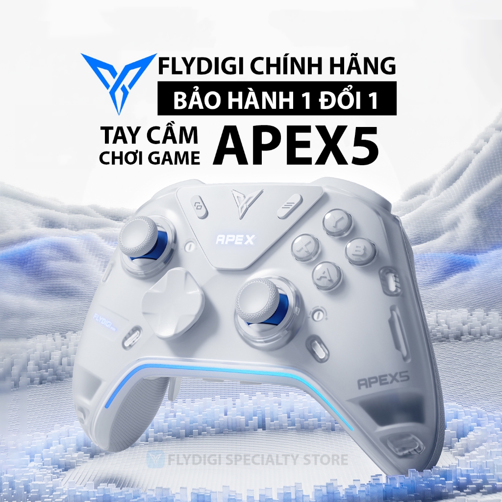 Tay cầm chơi game FLYDIGI Apex 5 - bảo hành 12 tháng HACOM PC | Shopee ...