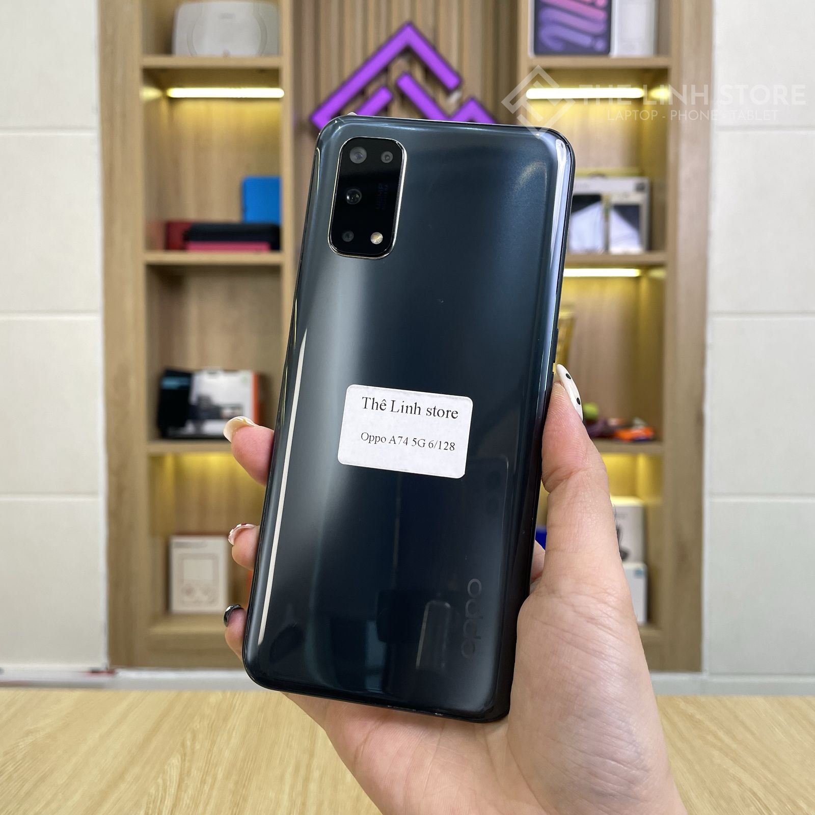 Điện thoại Oppo A74 5G ram 8G 128G - Dimensity 720 màn IPS 90Hz | Shopee Việt Nam