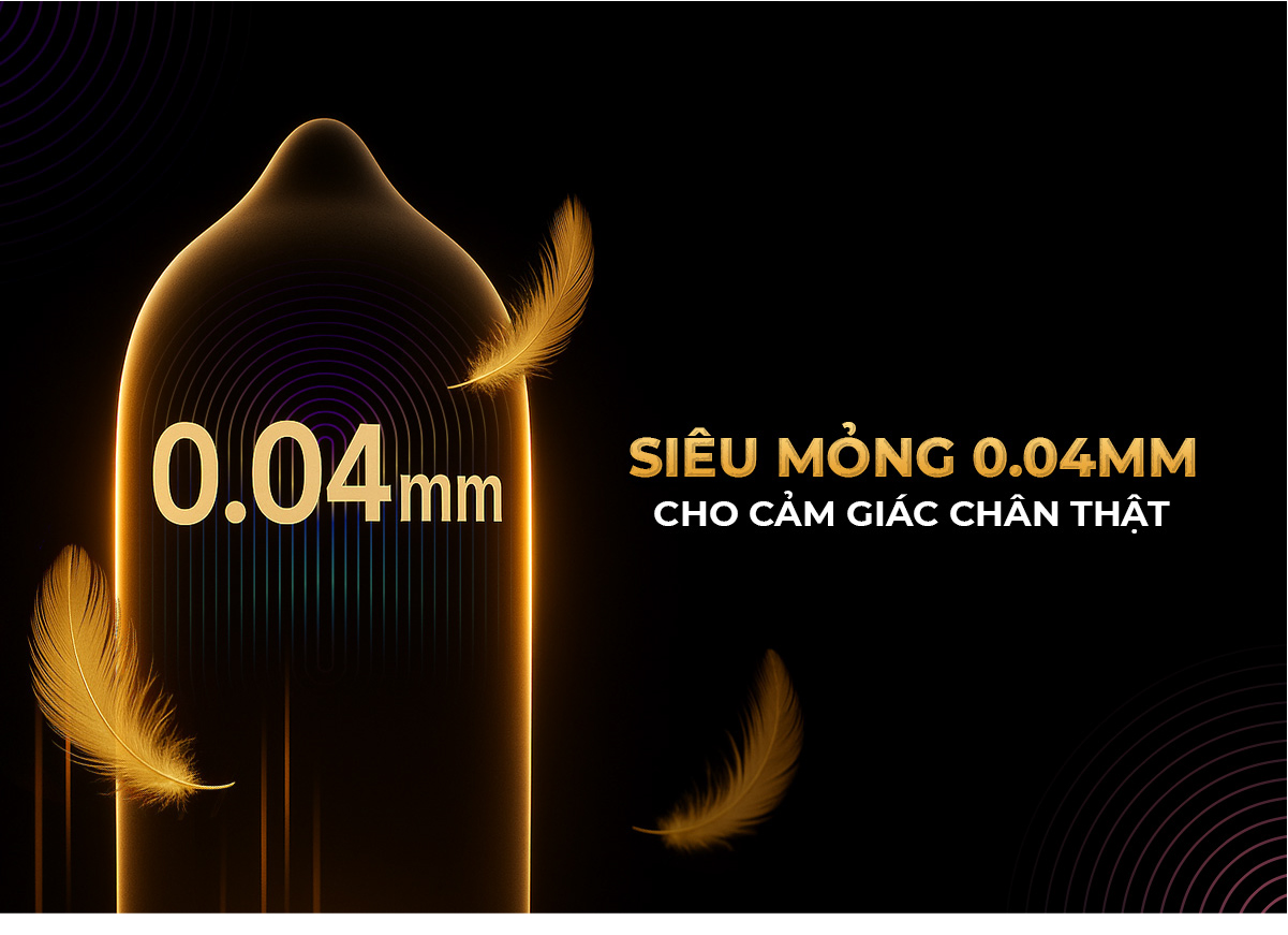 Bao cao su Powergra UltraFit - Siêu mỏng, size 49mm, tăng thời gian ...