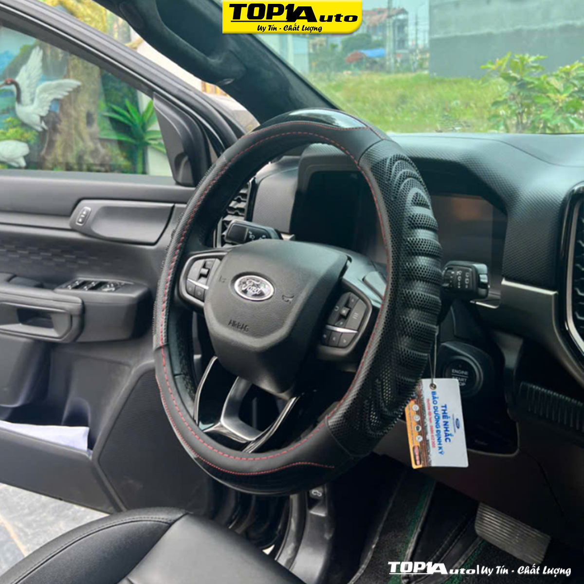 Bọc vô lăng thể thao, vân nổi silicone F9 phù hợp mọi dòng xe, Tròn size 38cm Top1auto | Shopee ...