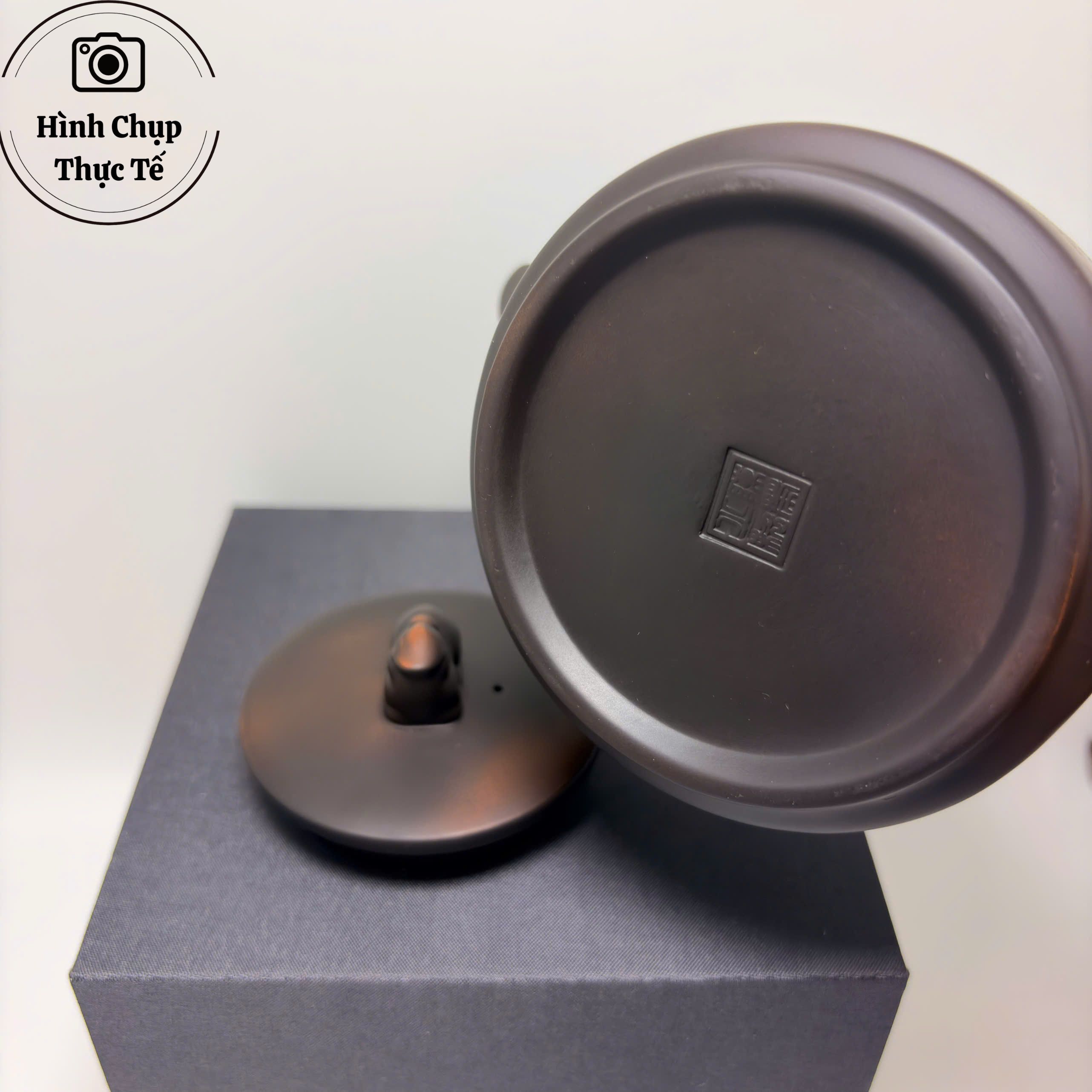 Ấm trà Tử Sa Đào Hán, ấm pha trà đất nung Tử Sa, dung tích 260ml, chế tác hoàn toàn thủ công, có ...