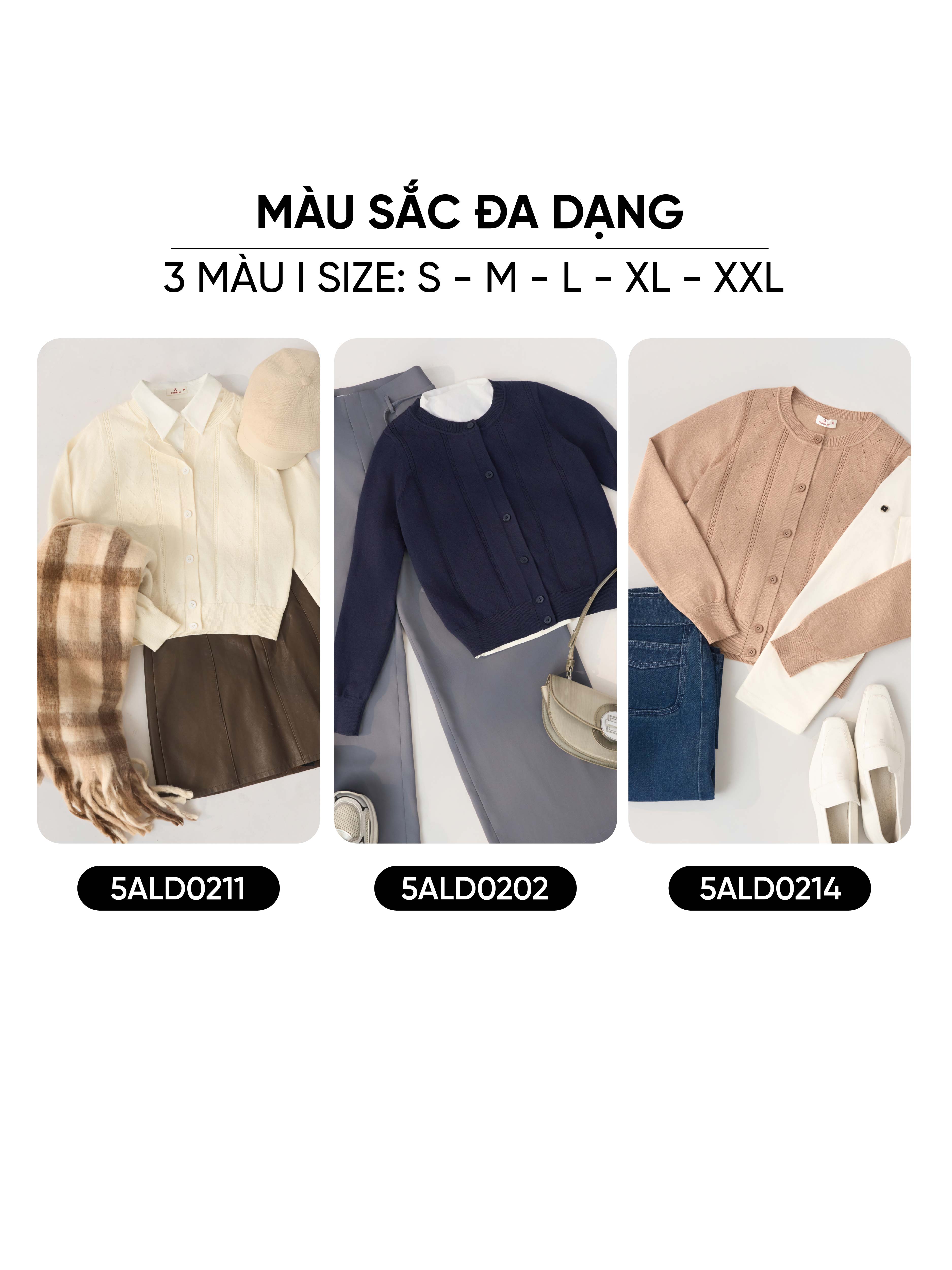 Áo len nữ CARDINA dài tay chất liệu len lông thỏ dài tay cổ tròn 5ALD02 ...