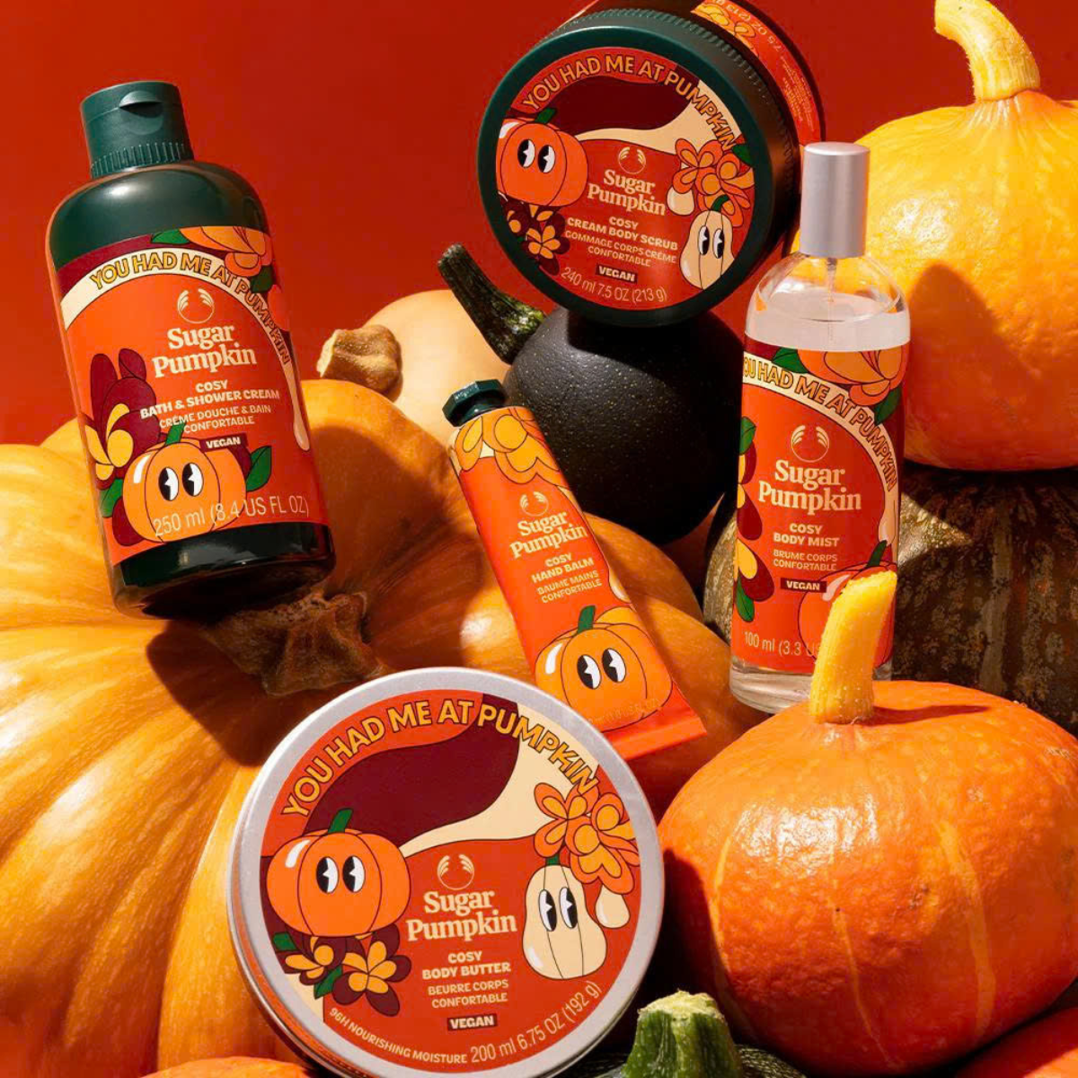 Kem Dưỡng Tay Hương Bí Ngô Sugar Pumpkin Hand Balm 30ml The Body Shop ...