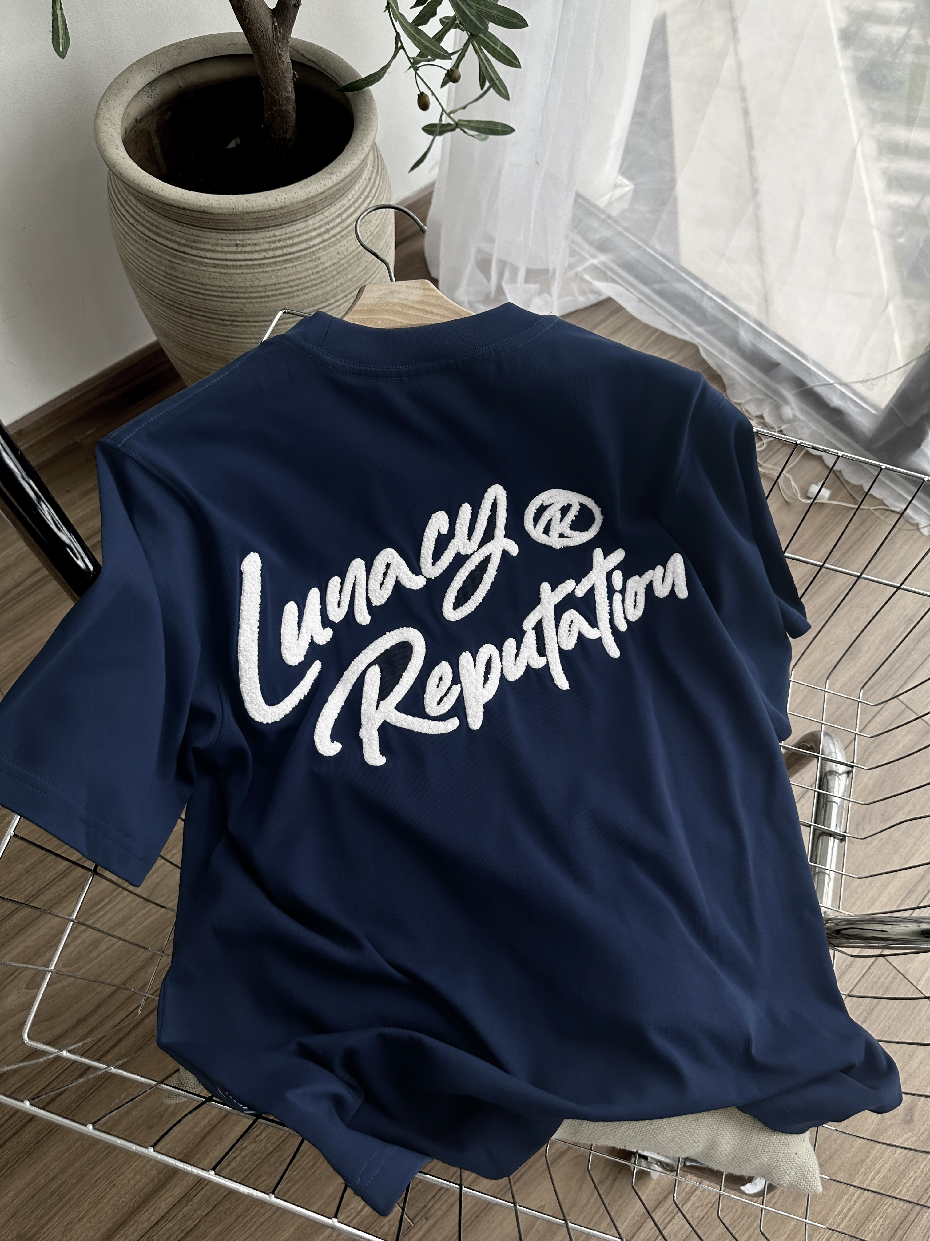 Áo Phông Unisex Thêu Xù REPUTATION TEE Local Brand LUNACY Form Rộng ...
