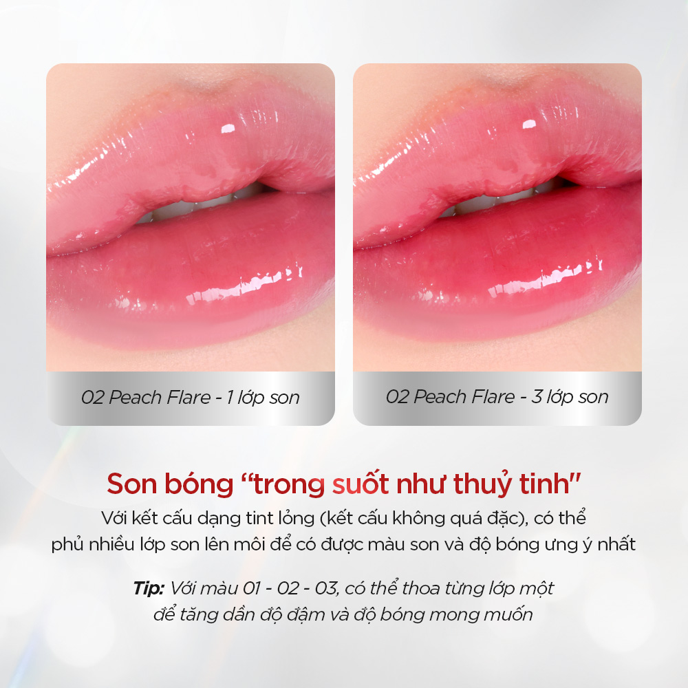 [MỚI RA MẮT] Son Tint Bóng B.O.M Lip Flash Tint - 3G - Apricot Gleam ...