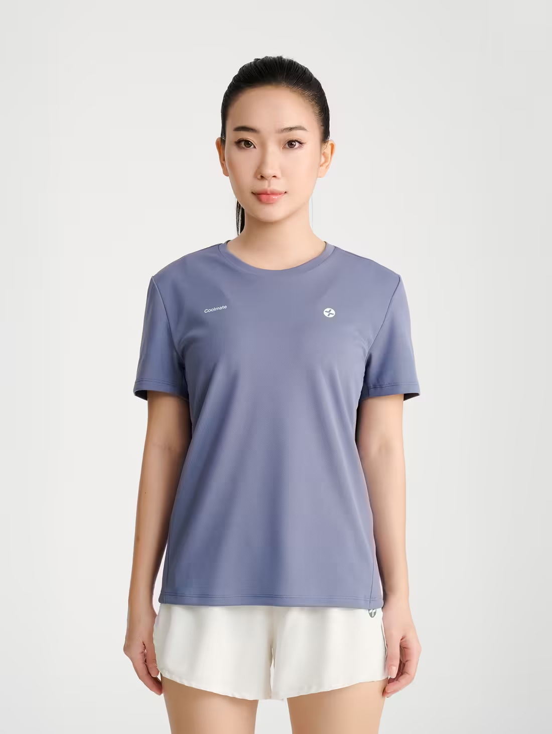 Áo Tshirt thể thao nữ tập cầu lông chạy bộ Coolmate basic thoáng khí dễ ...