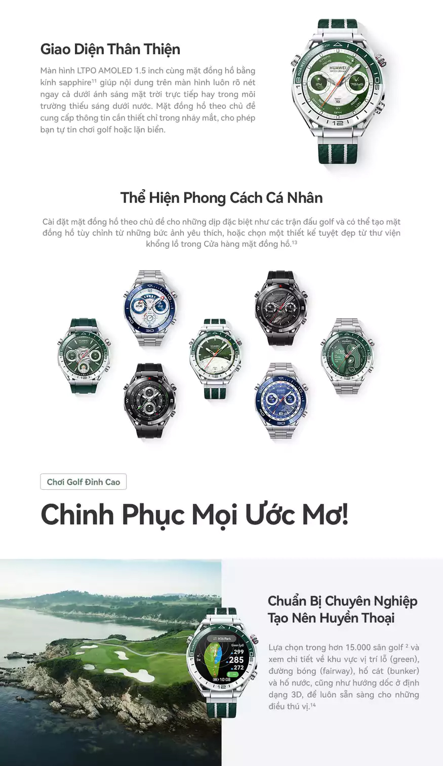 Đồng Hồ Thông Minh HUAWEI WATCH Ultimate Vật Liệu Kim Loại Lỏng | Tập Luyện Chuyên Nghiệp ...