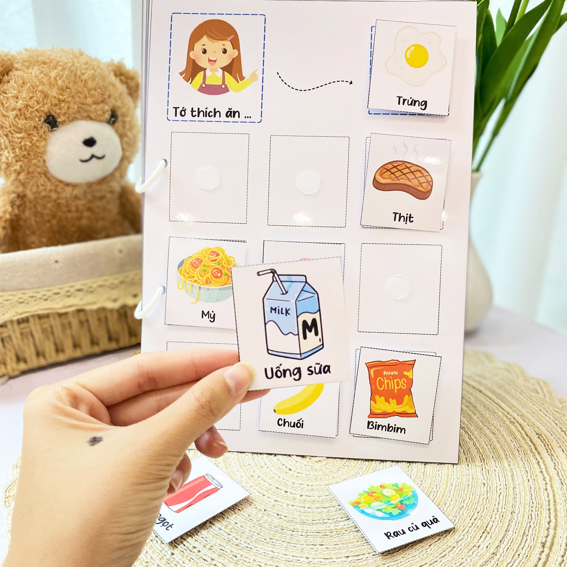 [EVON] Bộ Thẻ Dạy Bé Tập Nói - Giúp Bé Tập Nói Sớm - BỘ BÓC DÁN ...