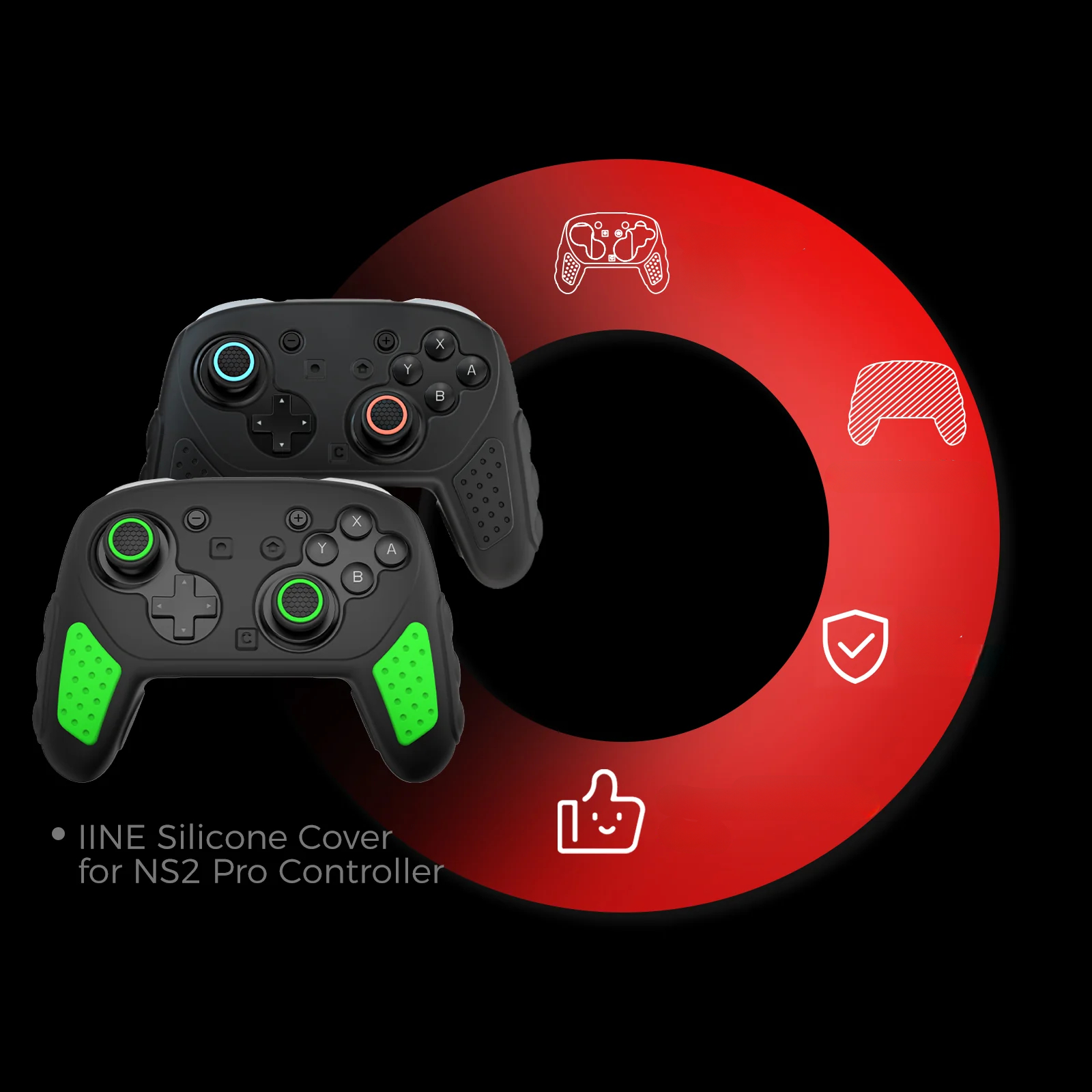 Bao Silicon IINE Tay Cầm Pro Controller Switch 2 | Shopee Việt Nam
