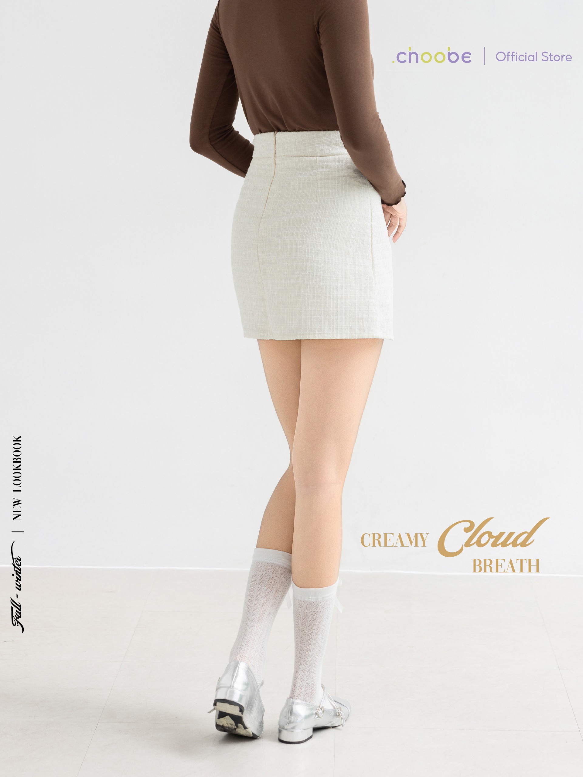 [ MỞ BÁN ] Chân váy dạ tweed chữ A Tweetie Two Choobe dáng duýp phối ...