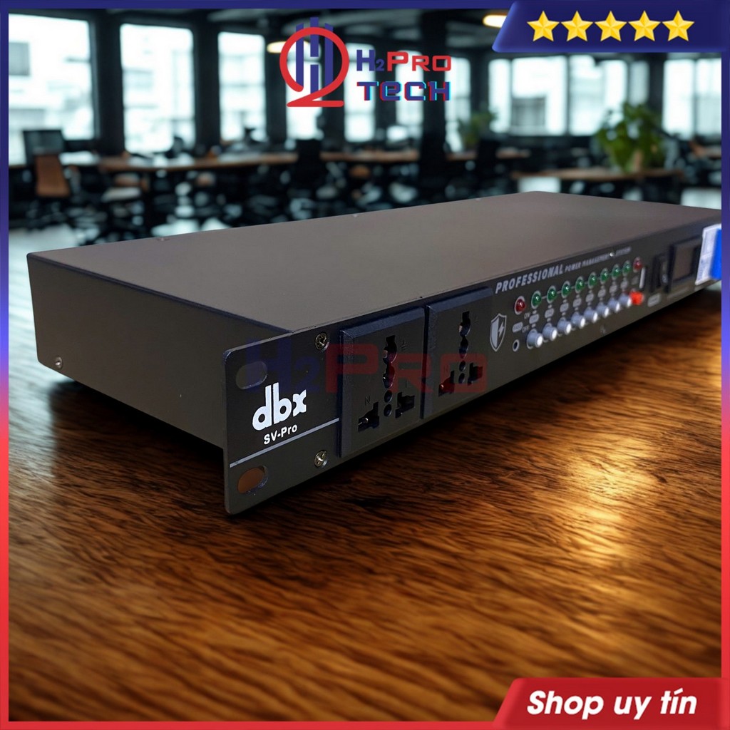 Bộ Quản Lý Nguồn DBX Pro 10 Ổ Cắm Chống Chập – Bật Tắt Tuần Tự Bảo Vệ ...