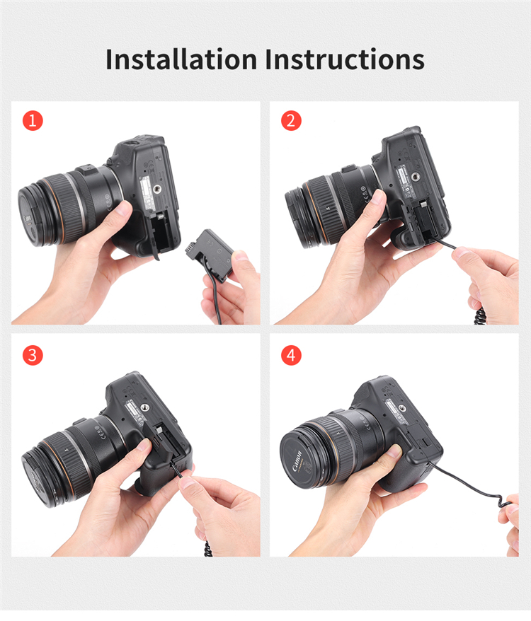 Dummy Type-C Canon LP-E8 | Pin giả pin ảo pin dummy battery Canon EOS ...