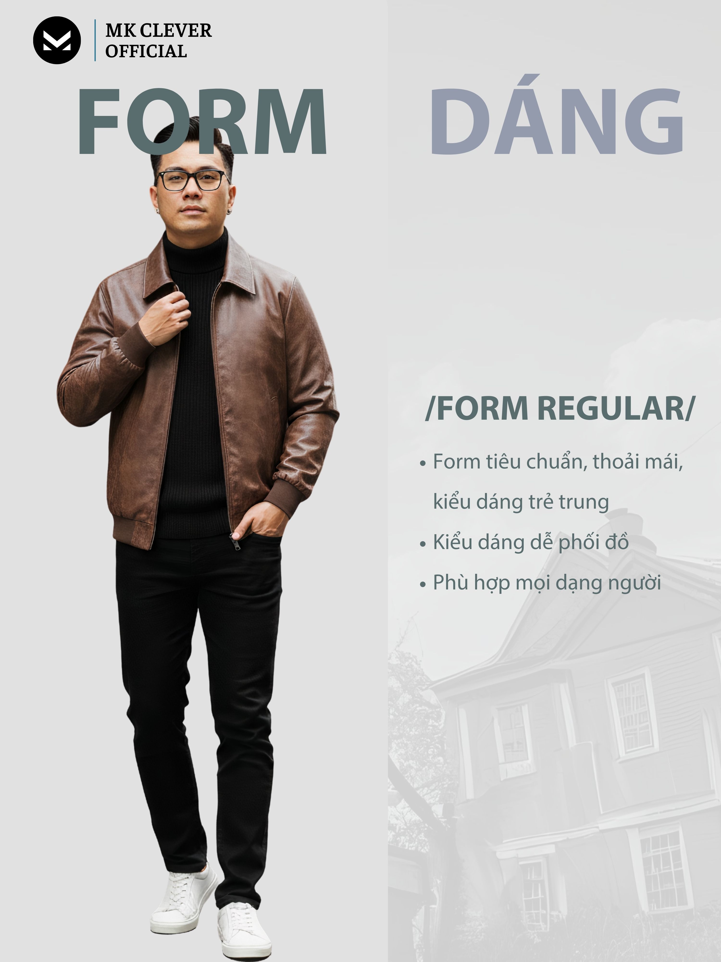 Áo Khoác da nam cổ bẻ lót lông Davier MK CLEVER dày dặn giữ nhiệt, giữ ...