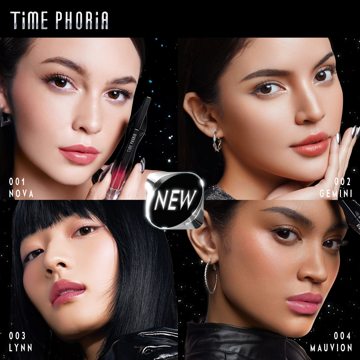 TIMEPHORIA 【2pcs dicscount】STELLAR DUST LIP STAIN LIPSTICK son chính ...
