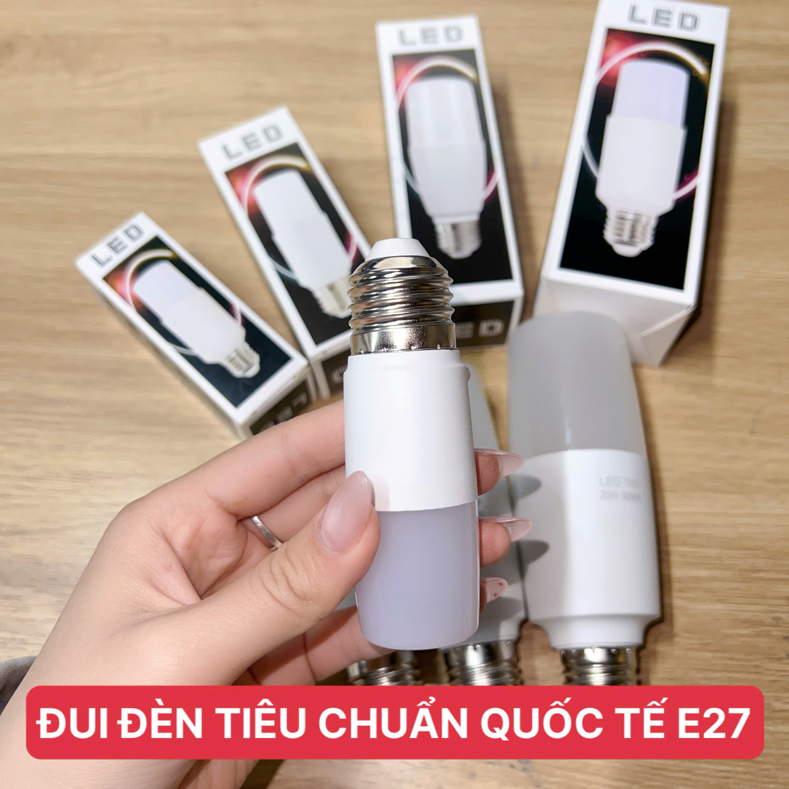 Bóng đèn LED THP TRD 5W 10W 15W 20W Đui E27 siêu sáng tiết kiệm điện ...