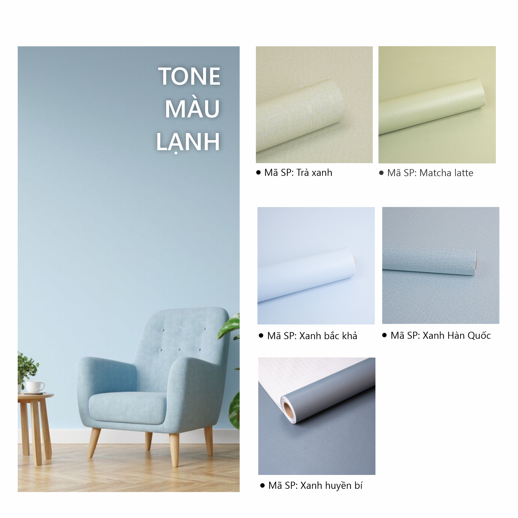 LOHO Giấy decal dán tường vân nổi 3D chống thấm nước, dễ lau chùi ...