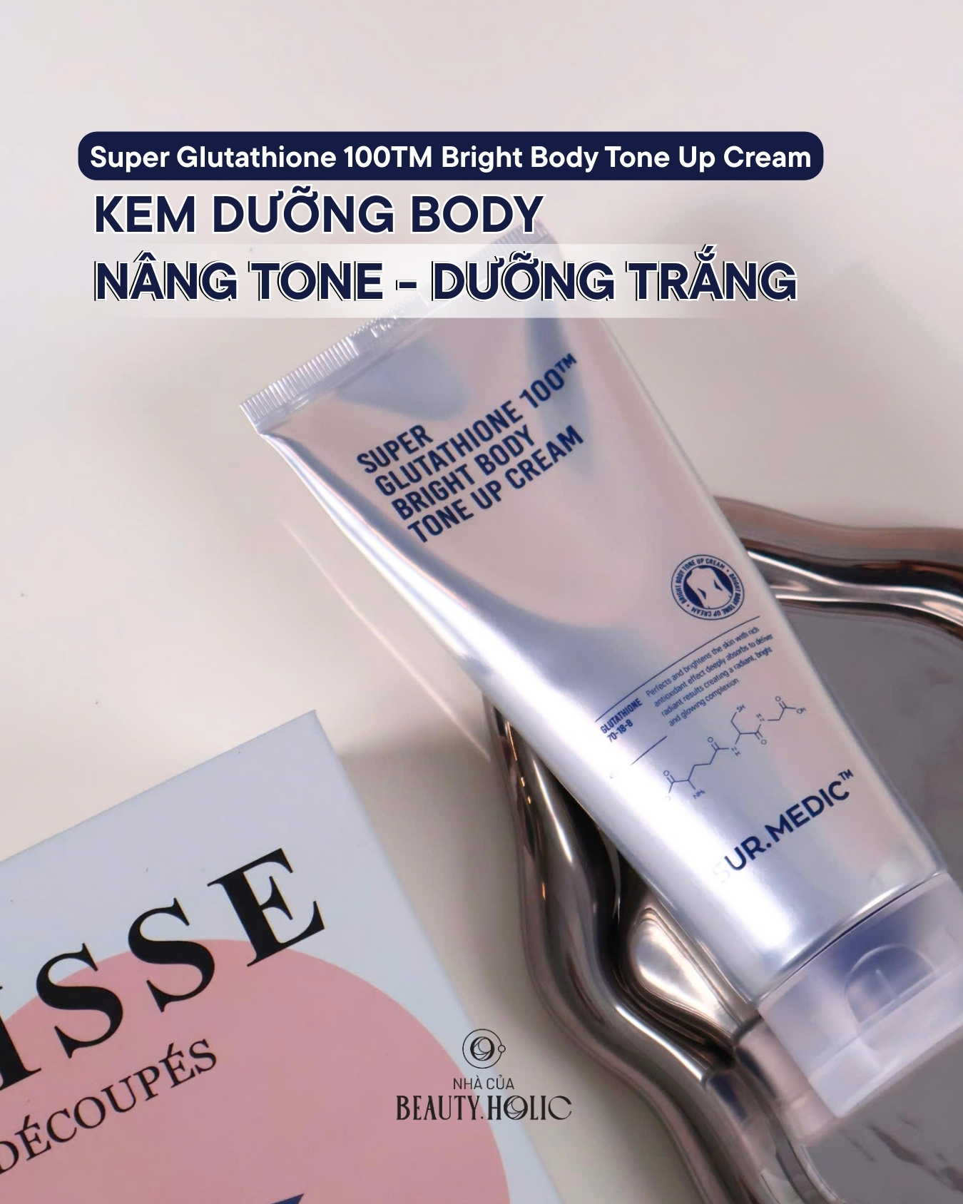 Kem dưỡng trắng và nâng tone body SUR.MEDIC SUPER GLUTATHIONE 100 ...